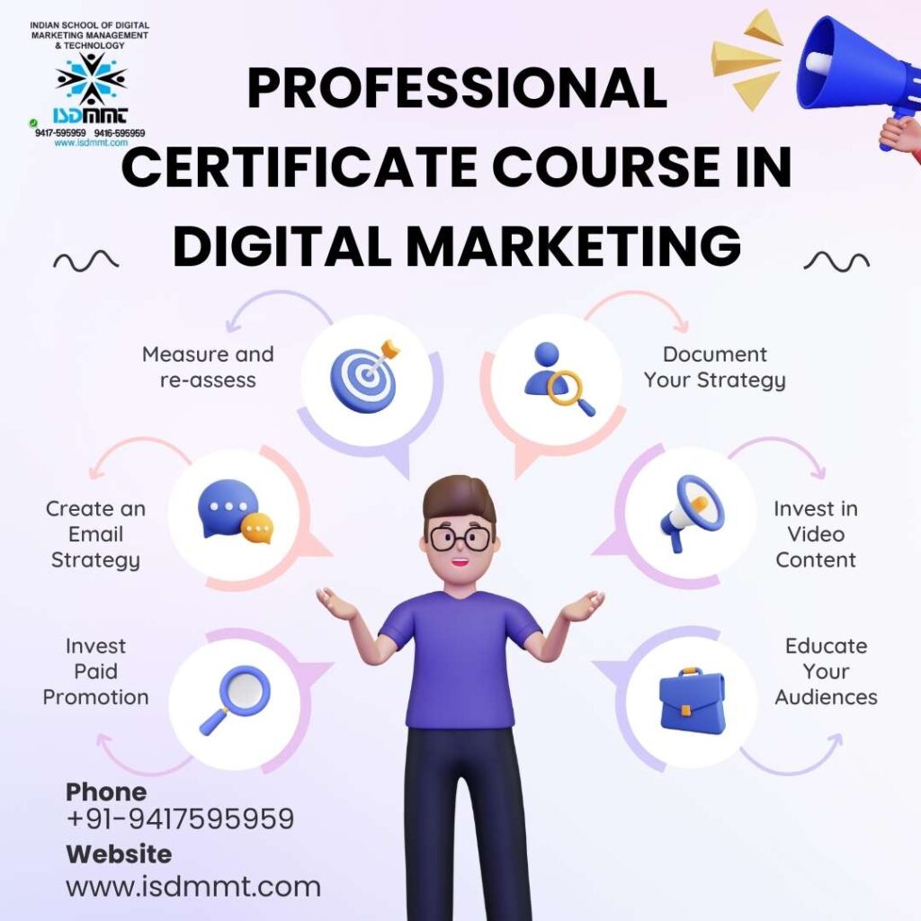 Professional Certificate Digital Marketing Course | Digital Marketing ...